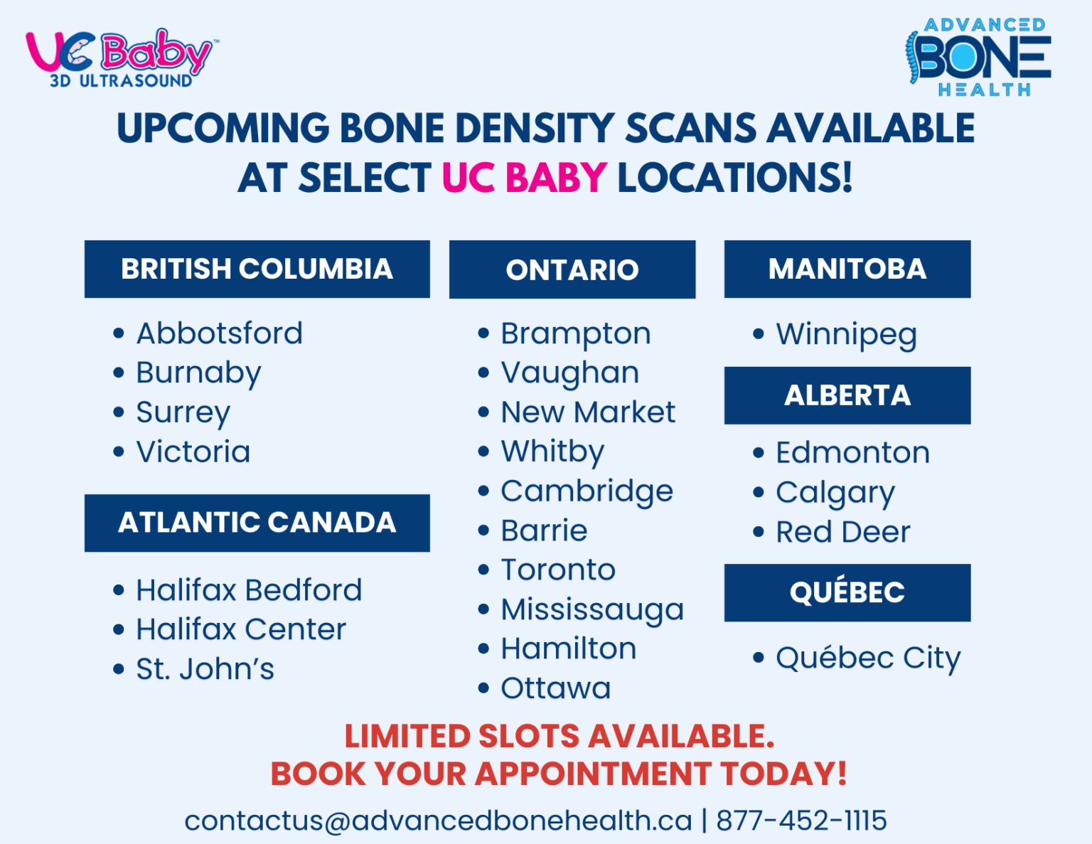 Pregnancy Bone Health Screening | UC Baby + Bone Scan
